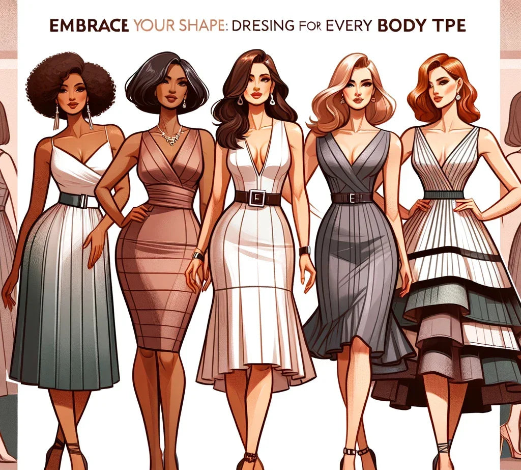CHOOSING A DRESS ACCORDING TO YOUR BODY TYPE – the ZKS